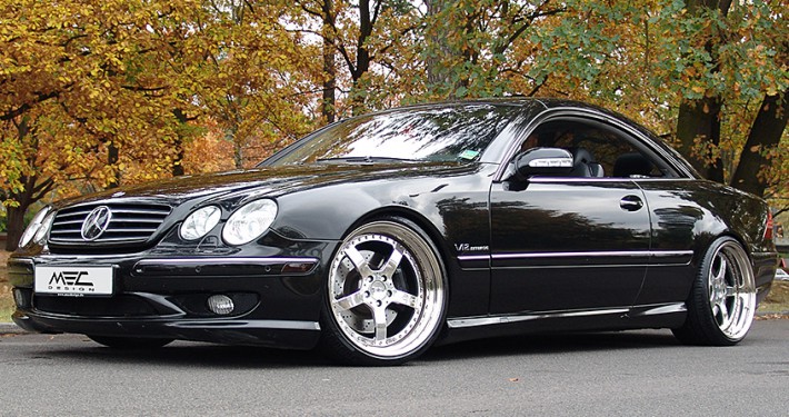 MEC Design with W215 S Class Coupe with 20 inch mecxtremeII wheels ...