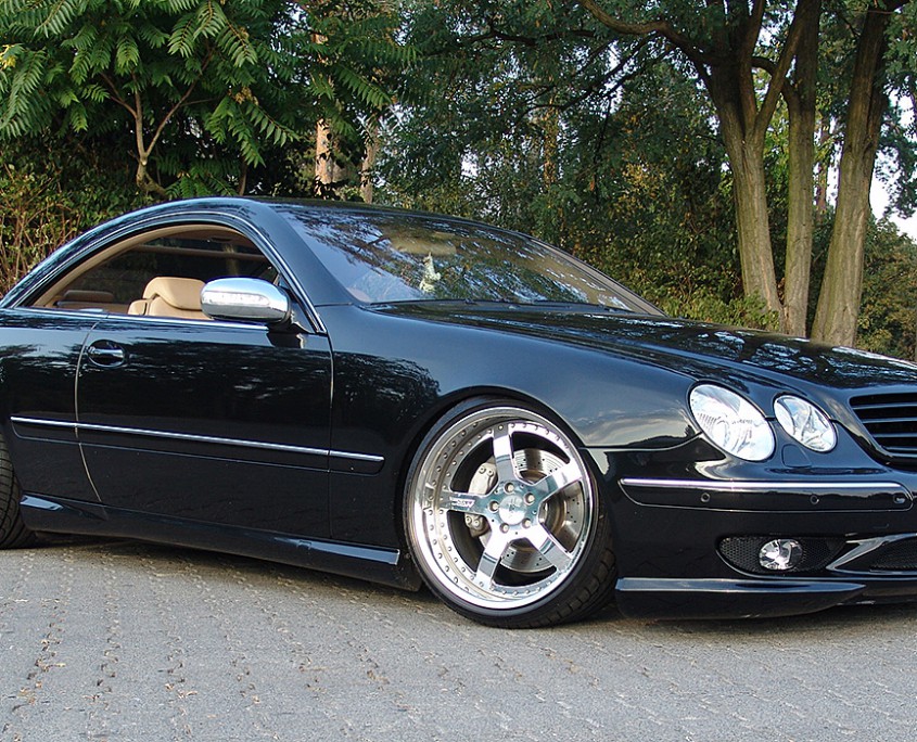 CL500 mit mecxtreme2 3 tlg. Felgen – MEC Design