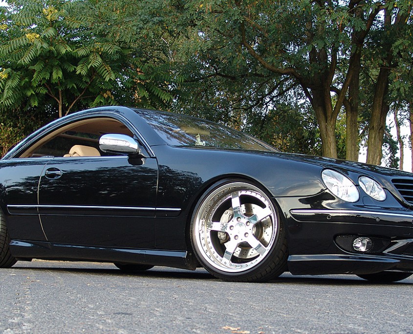 CL500 mit mecxtreme2 3 tlg. Felgen – MEC Design