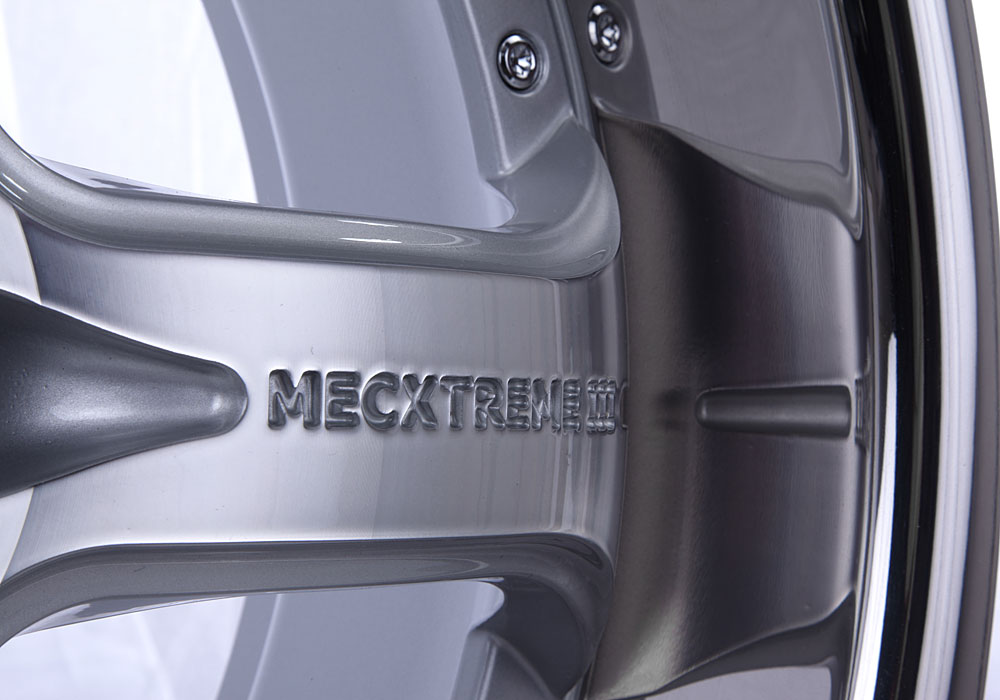 mecxtreme3 one piece wheel in Satin with Stainless Steel Lip – MEC Design