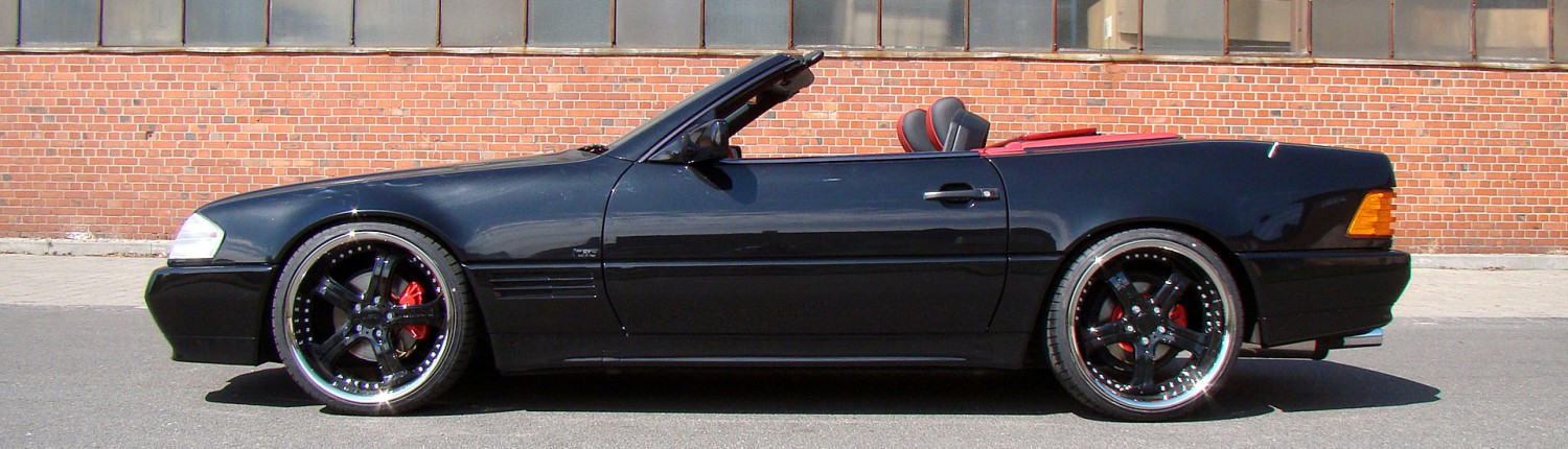 R129 SL Class Lowering Systems – MEC Design