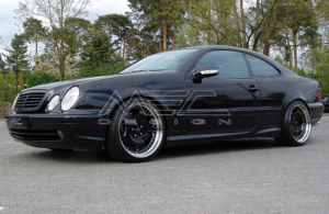 W208 CLK with Black 19 inch mecxtremeI wheels – MEC Design